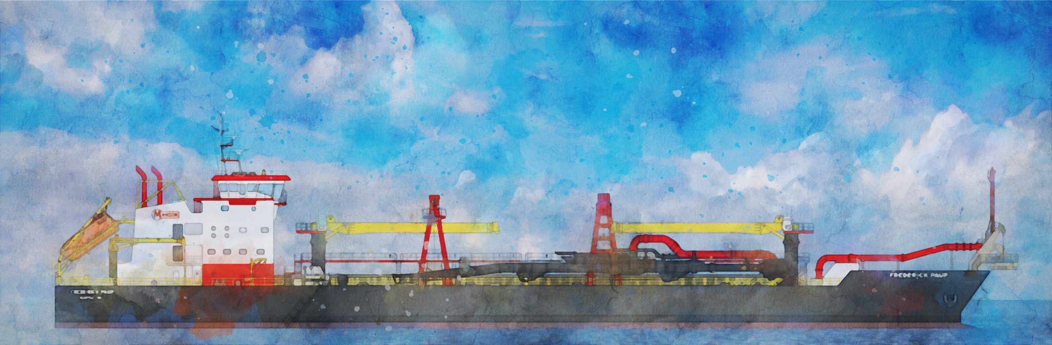 Under Construction: The Largest Hopper Dredge in America for Manson ...