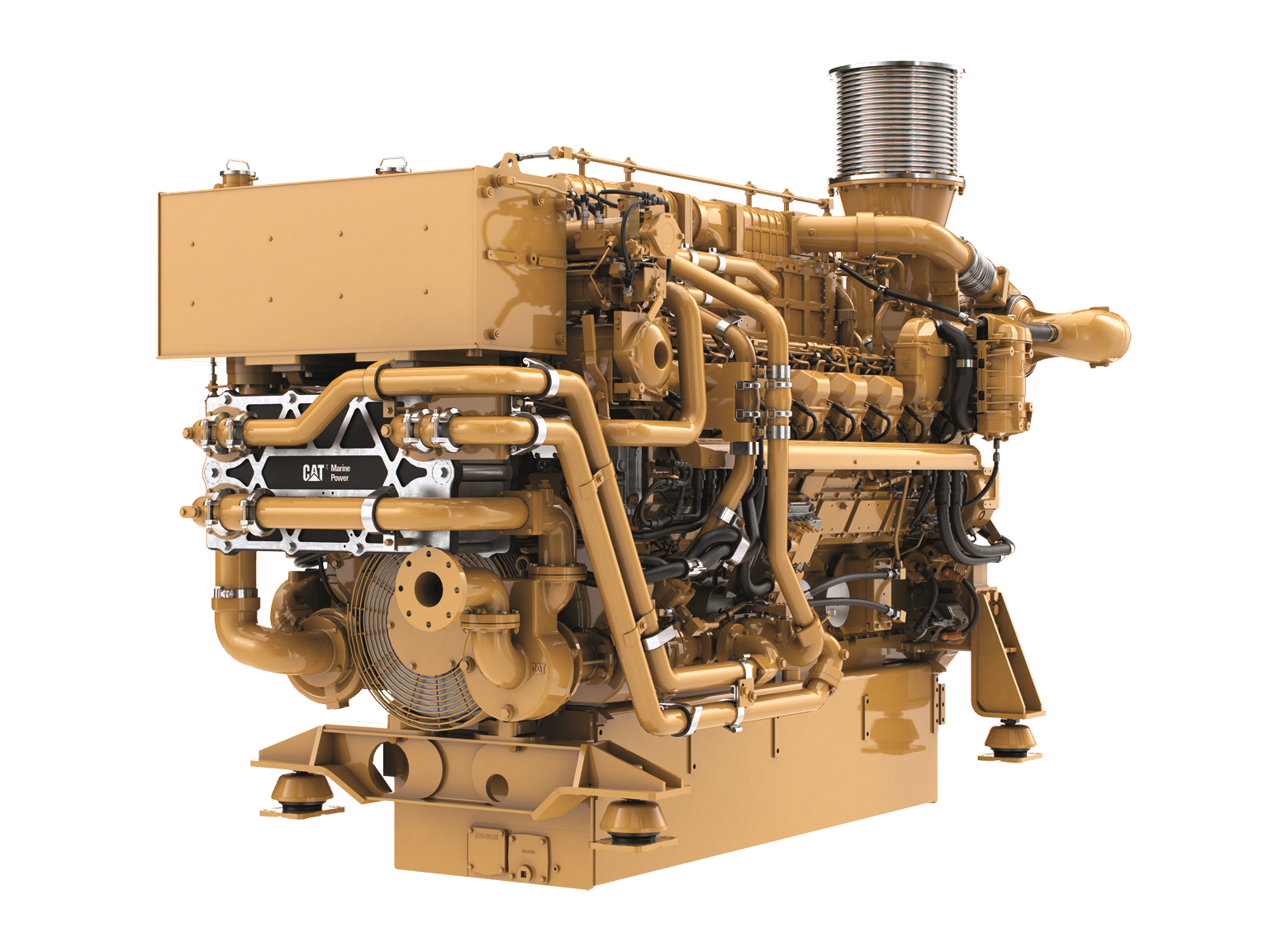 Methanol-ready Cat 3500E marine engines win DNV AiP - Marine Log